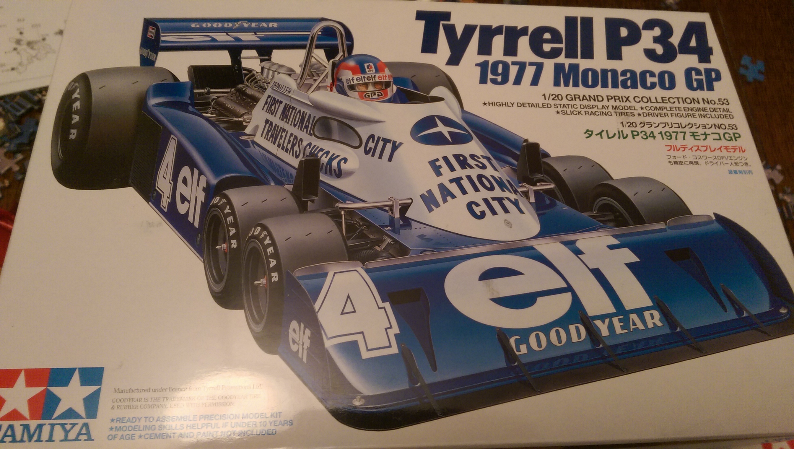 Tamiya P34 Six-Wheeler – Shane's Shed