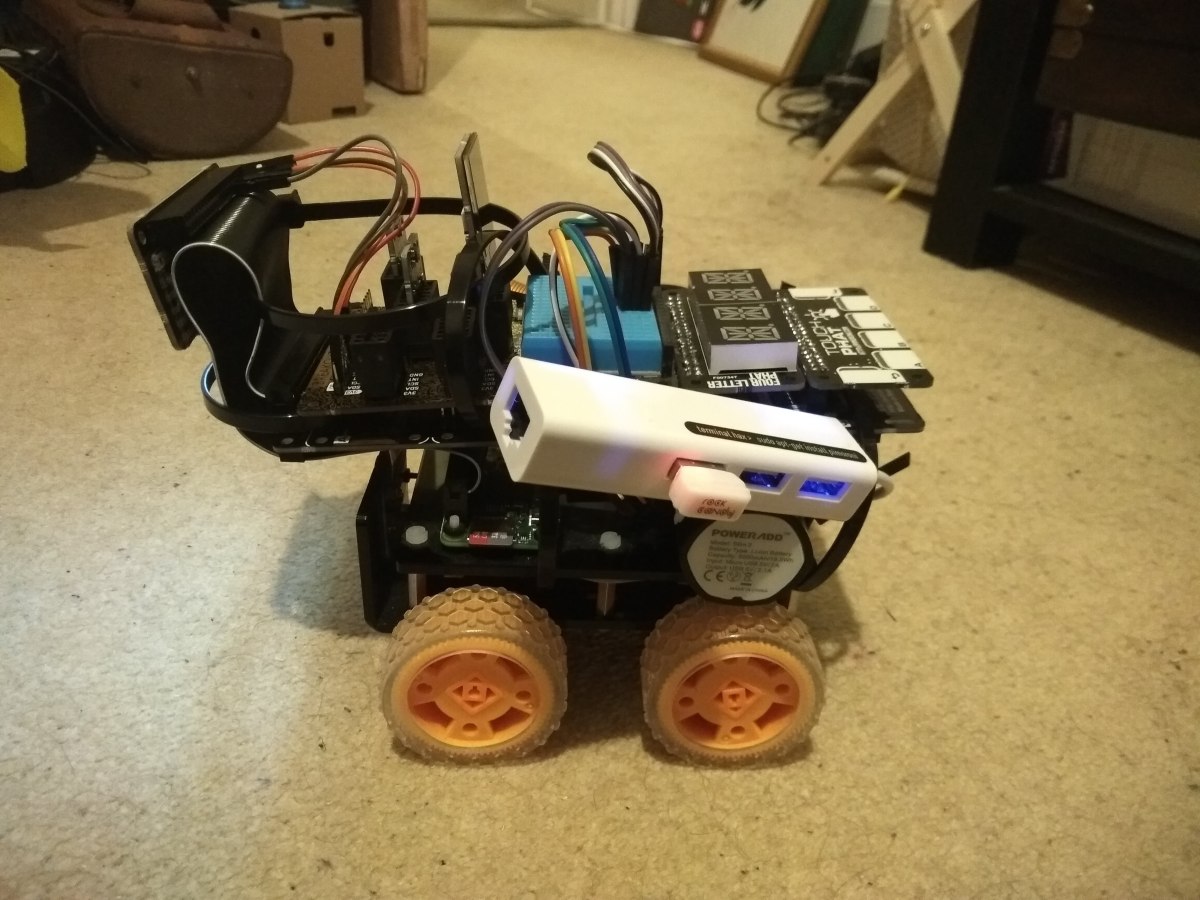 Raspberry PI Rover Upgrades – Shane's Shed