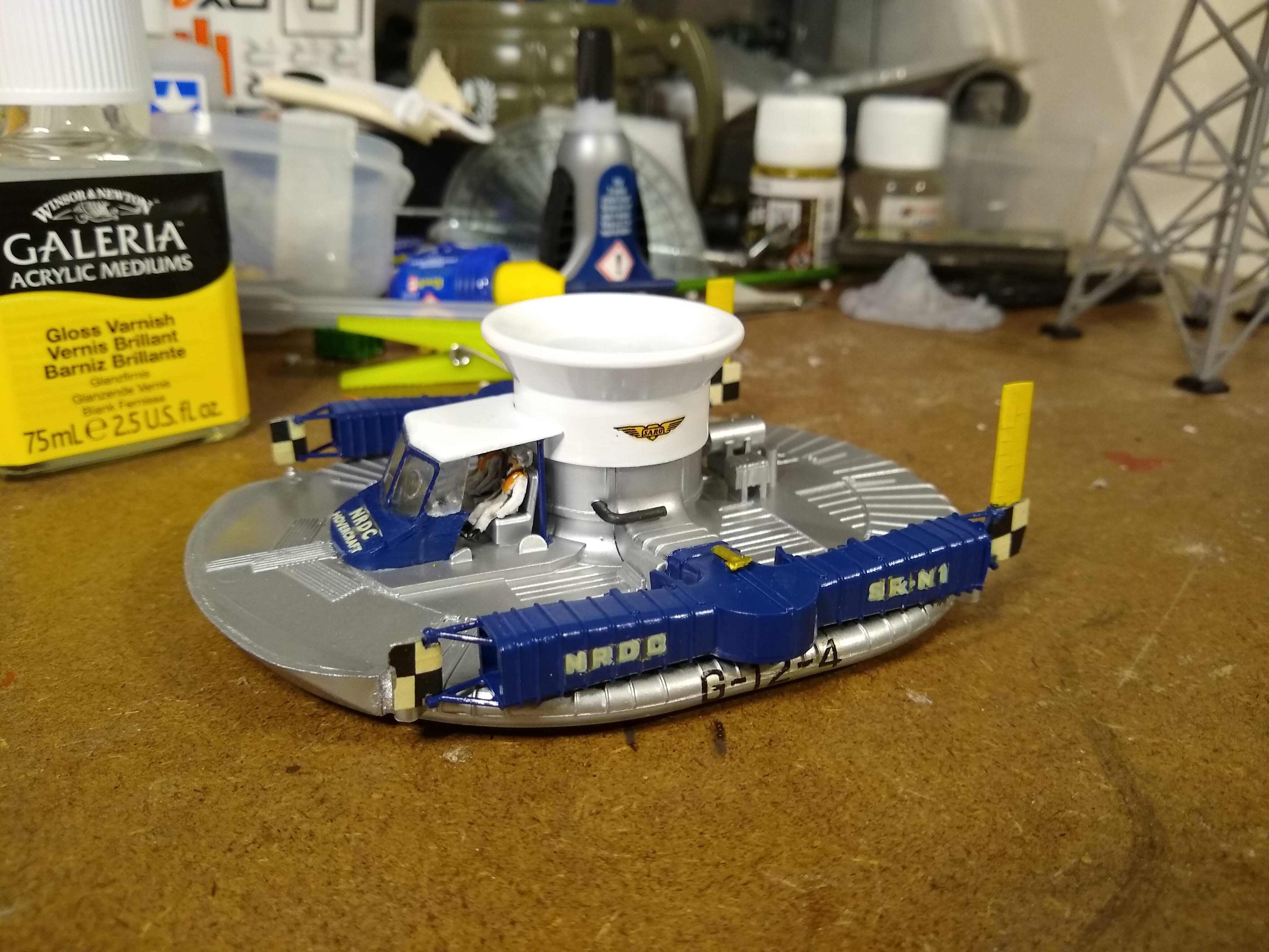 Airfix SR-N1 (1973) – Shane's Shed